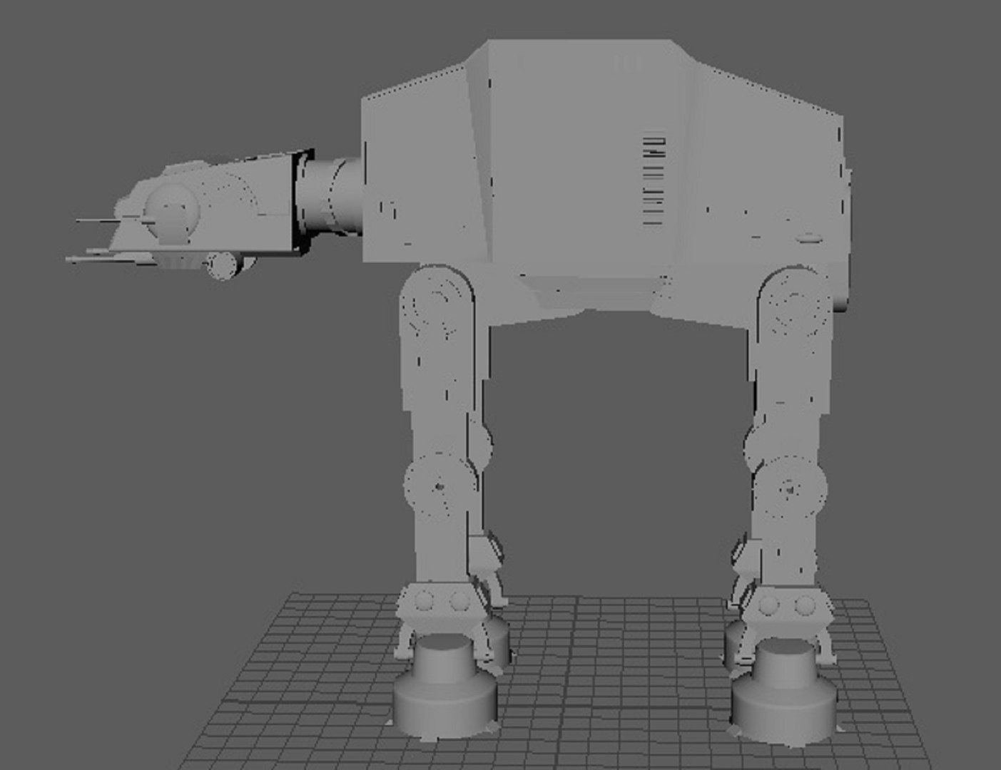 3D Star Wars At-At 3d model - TurboSquid 1996657