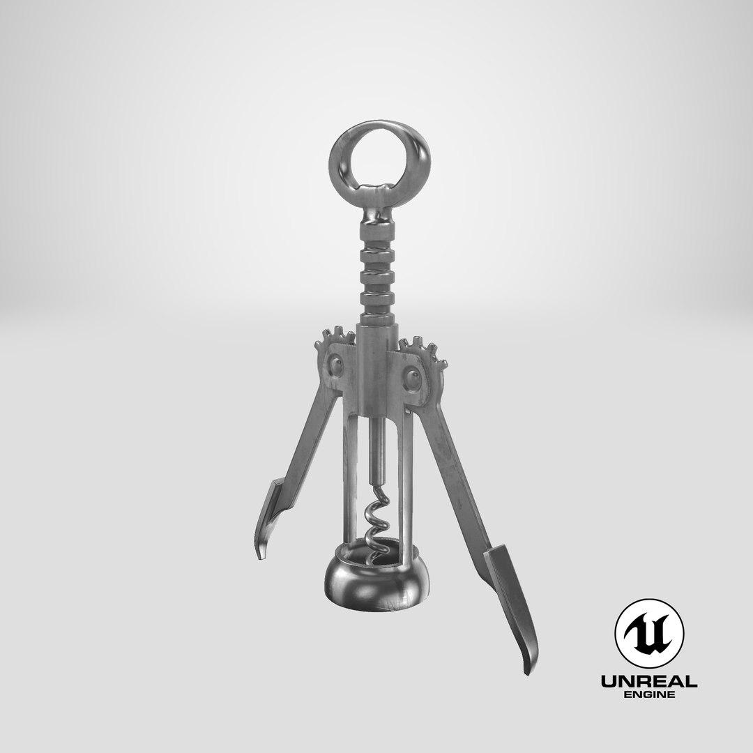 Wing corkscrew 3 3D model - TurboSquid 1562582