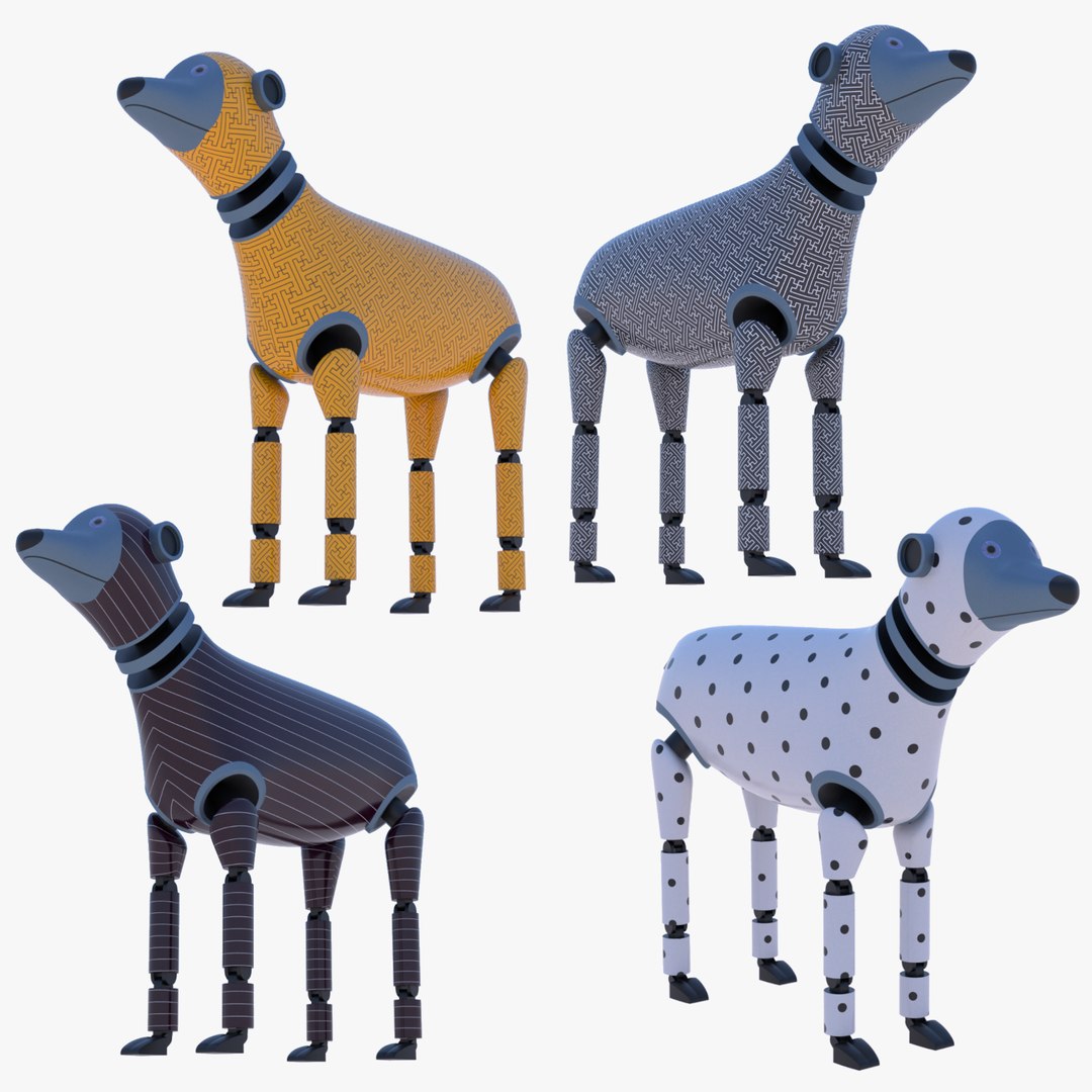 3D Model Robotic Dogs PBR Collection - TurboSquid 2281622
