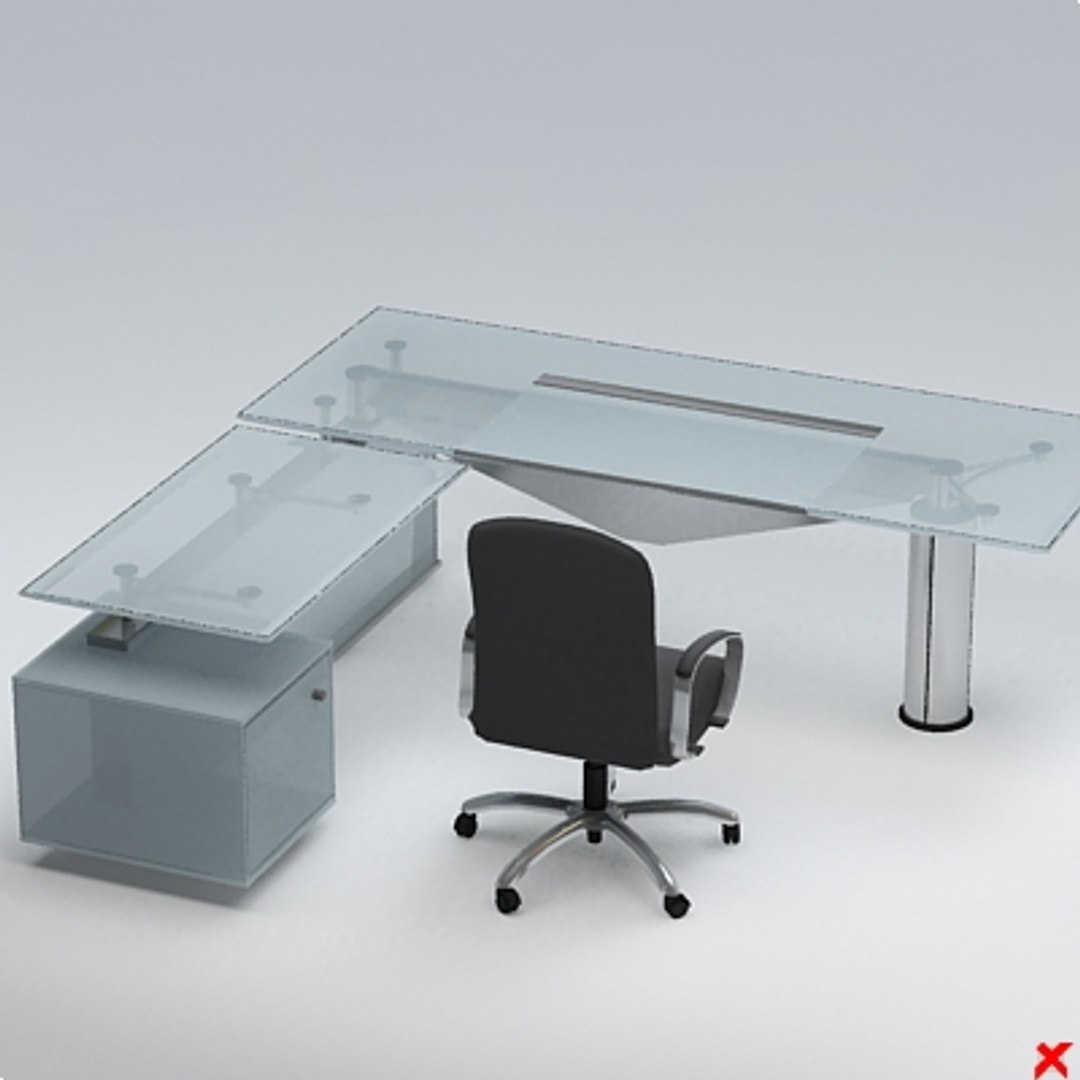 3d Model Of Office Table