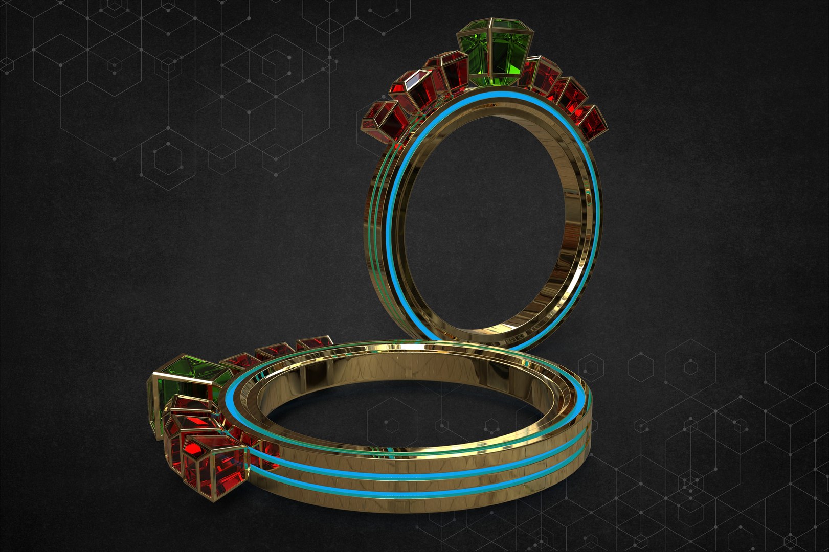 3D Ring Two - TurboSquid 1904228