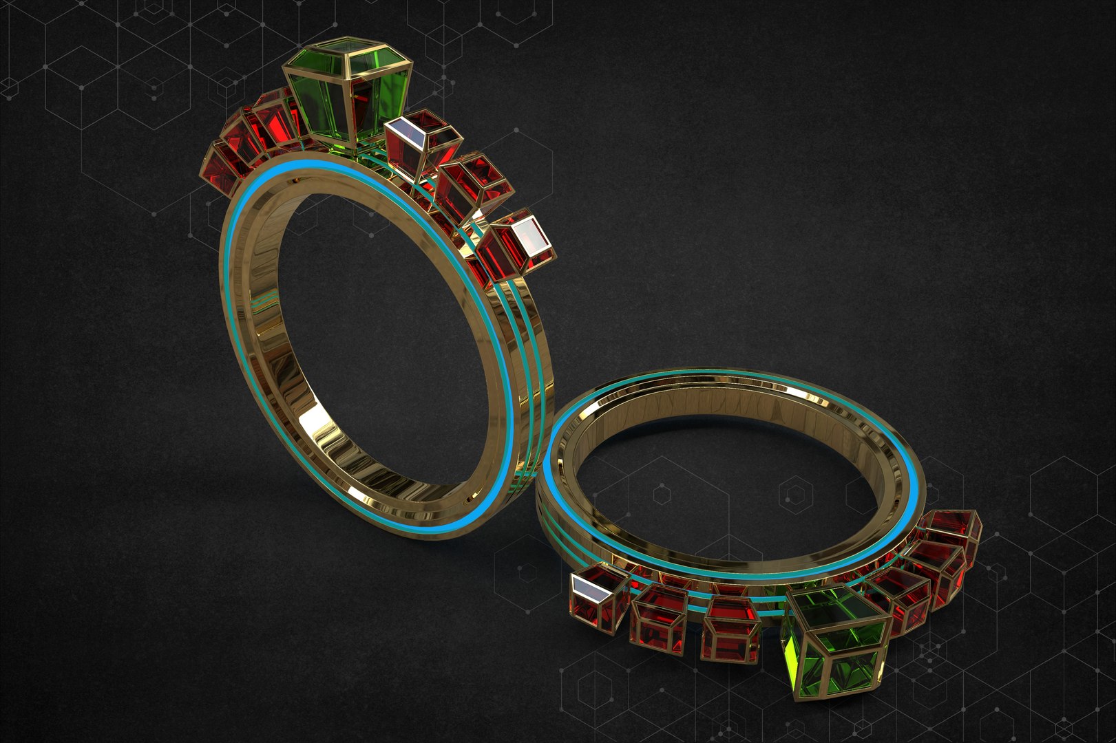 3D Ring Two - TurboSquid 1904228