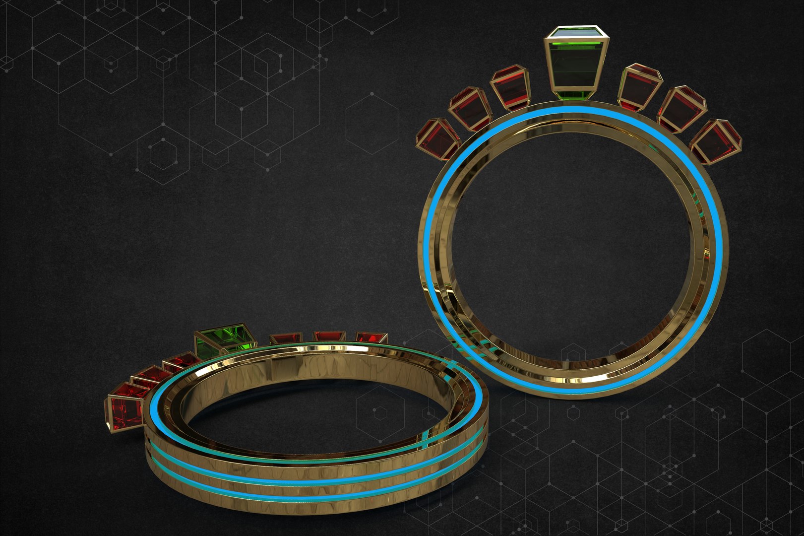 3D Ring Two - TurboSquid 1904228