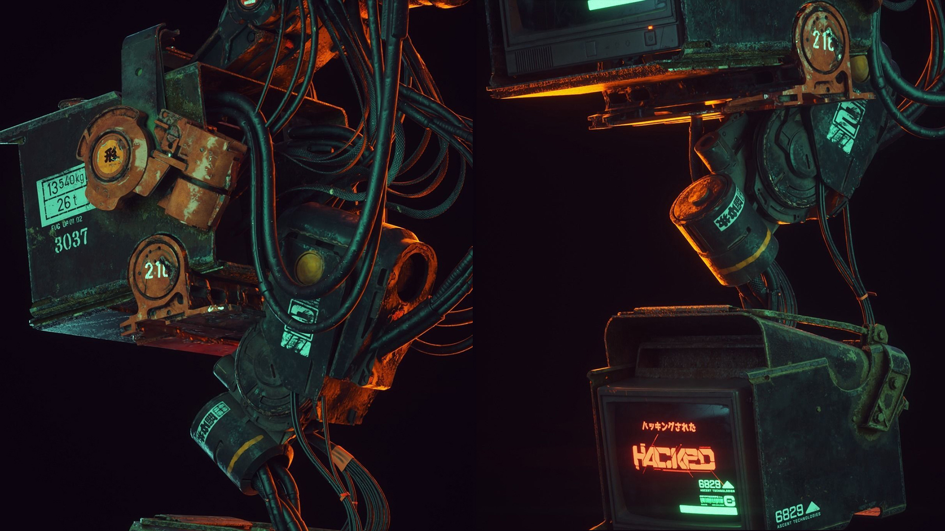Cyberpunk monitor 3D - TurboSquid 1658632
