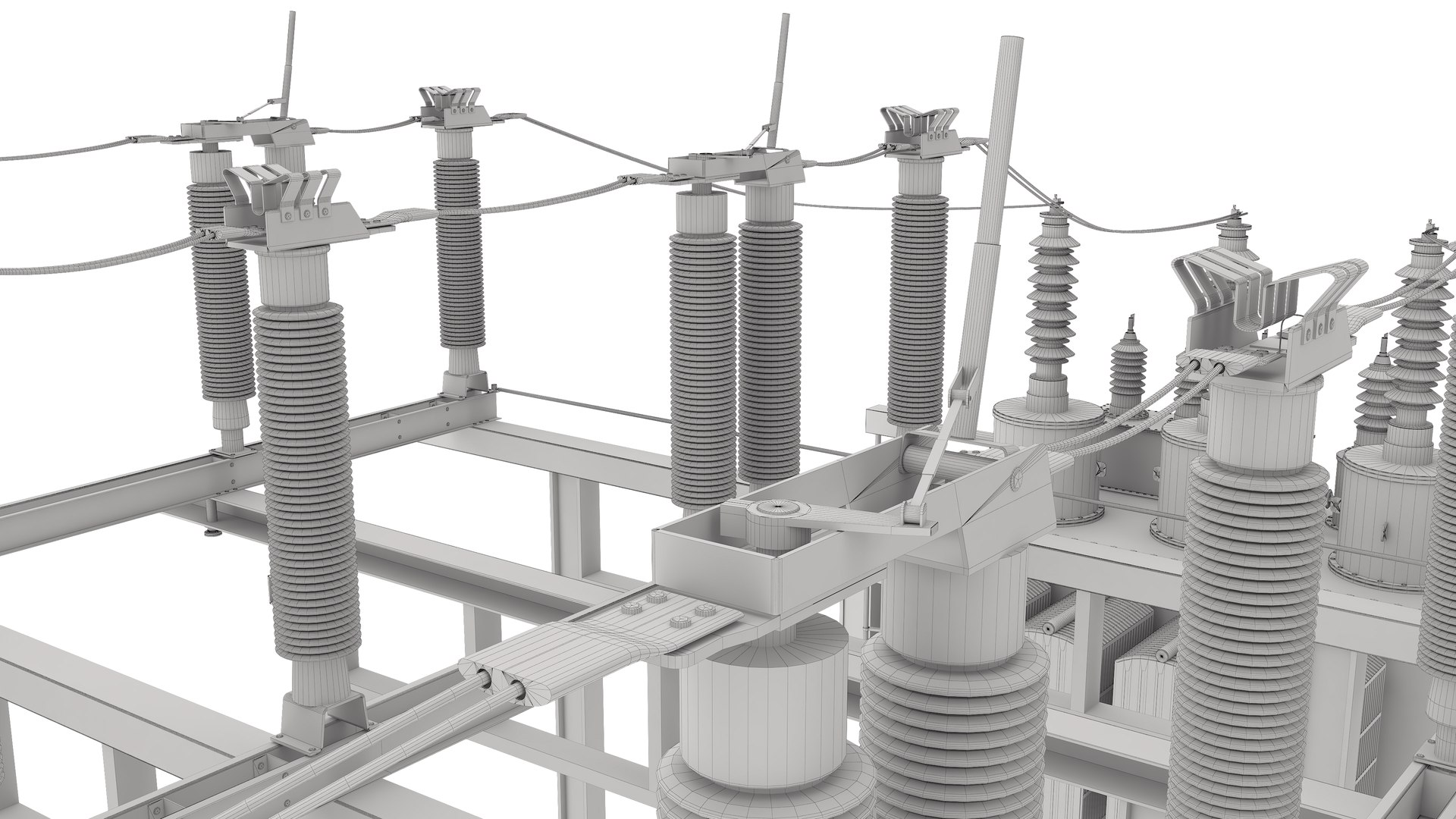 3D Model Substation - TurboSquid 2204337