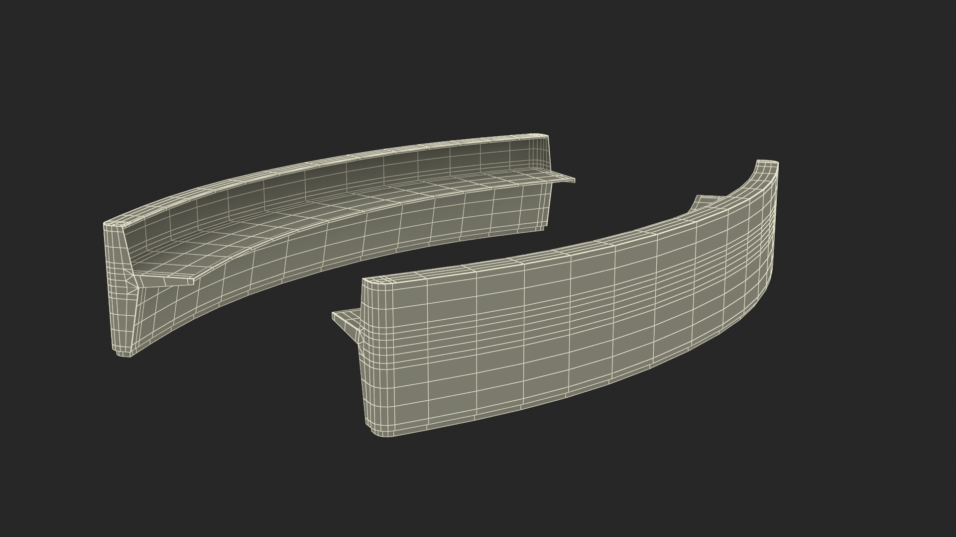 3D Command Center Tables - TurboSquid 2343061