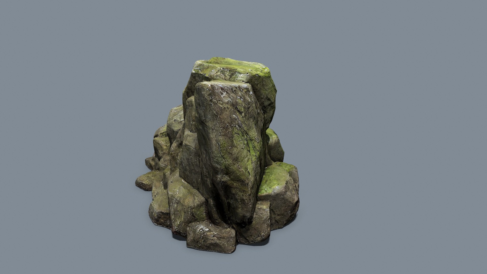 3D Model Forest Rocks - TurboSquid 2203752