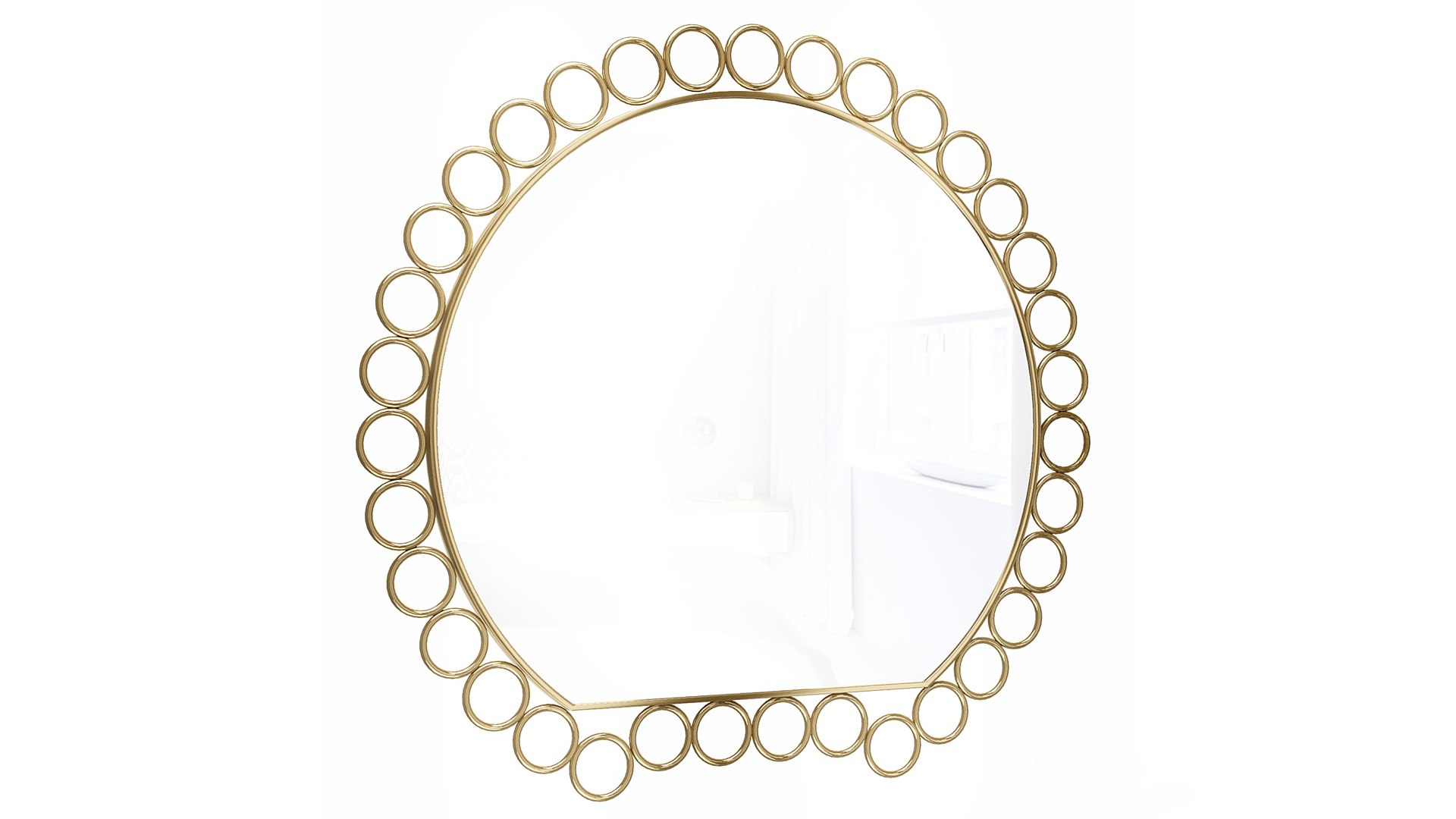 Mirror In A Metal Frame GZ-M1028 3D Model - TurboSquid 2021012