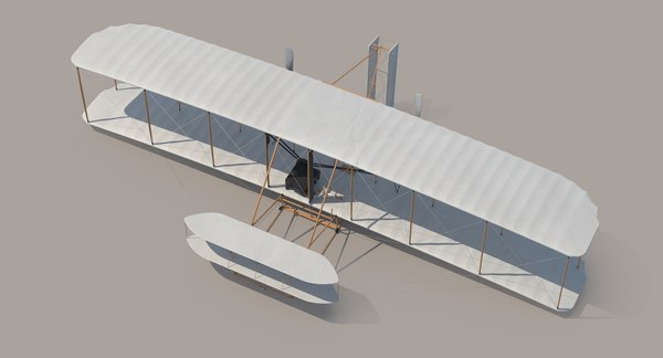 3d wright flyer
