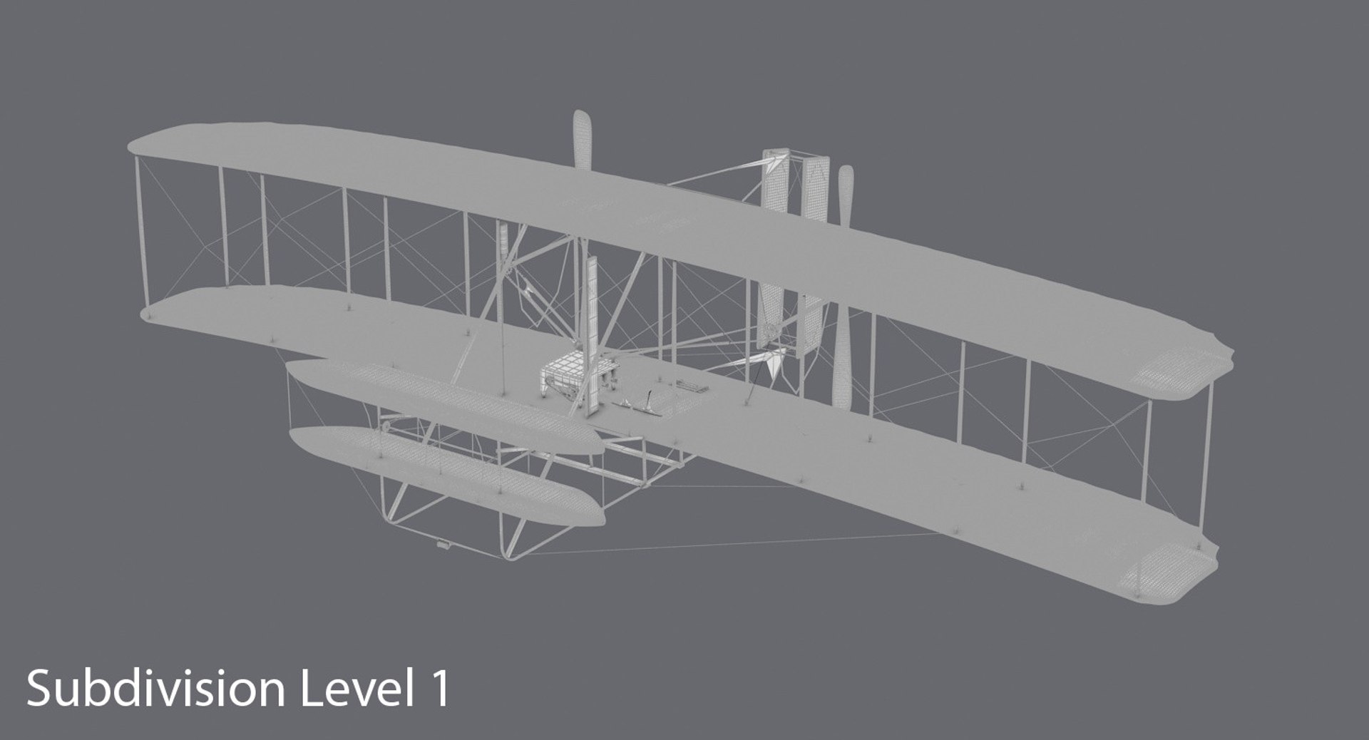 3d Wright Flyer