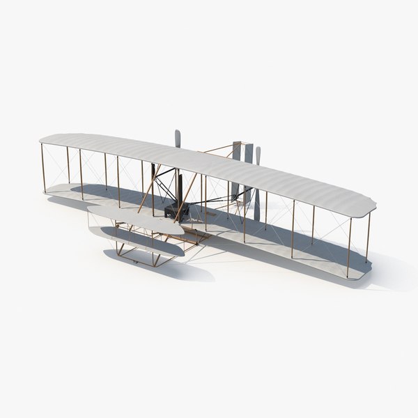 3d wright flyer