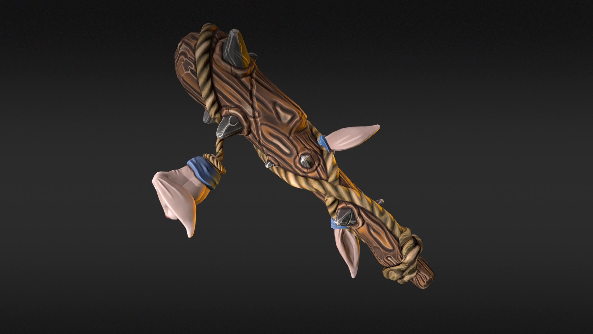 3D Stylized Weapon Bat Low-Poly - TurboSquid 1738684