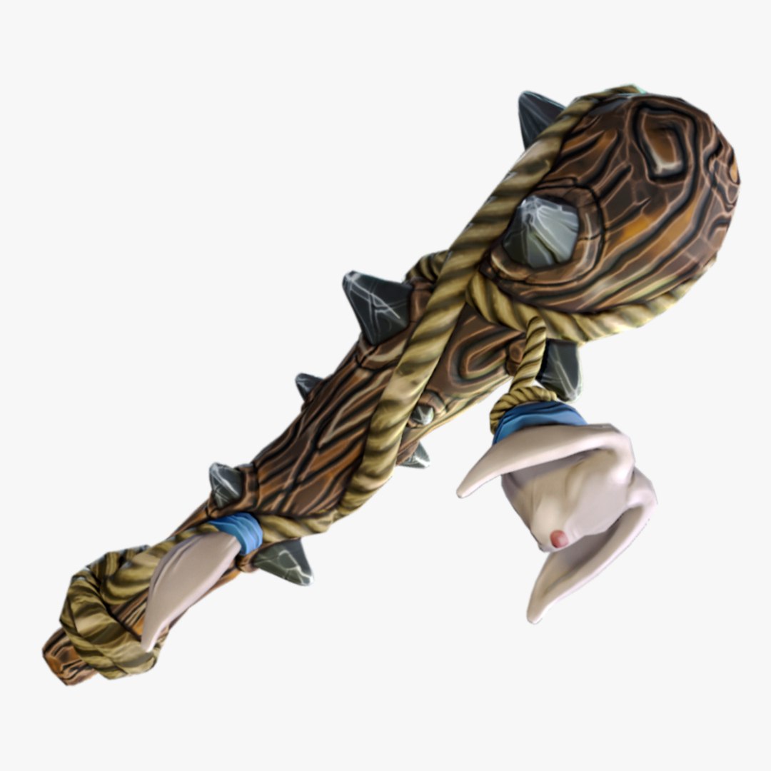 3D Stylized Weapon Bat Low-Poly - TurboSquid 1738684