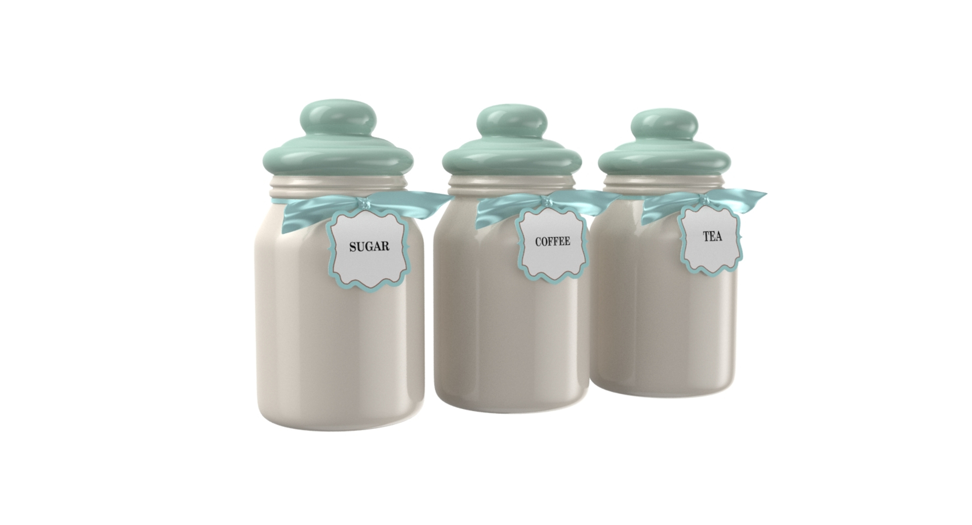 3D Real Kitchen Jars Model - TurboSquid 1419148