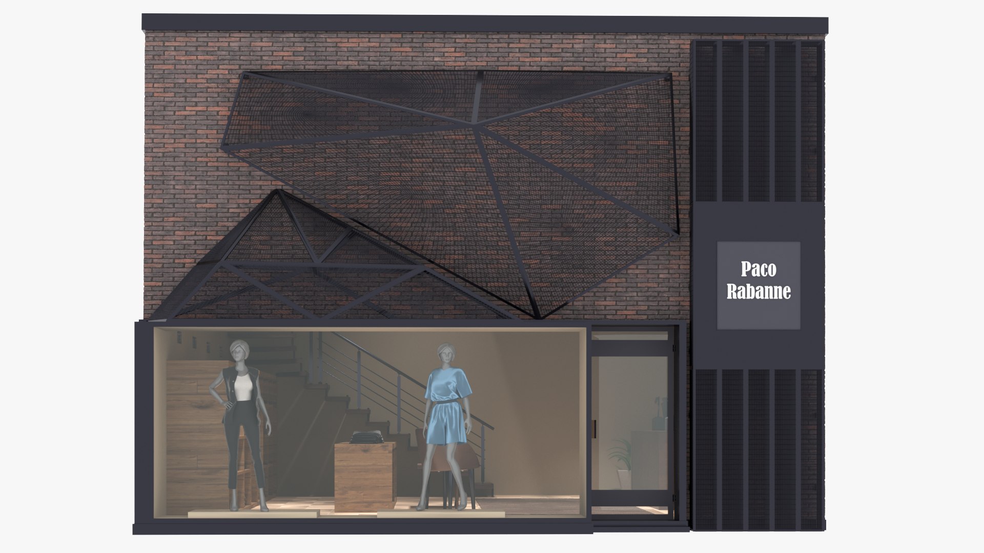 3D Clothing Store Scene - TurboSquid 1512448