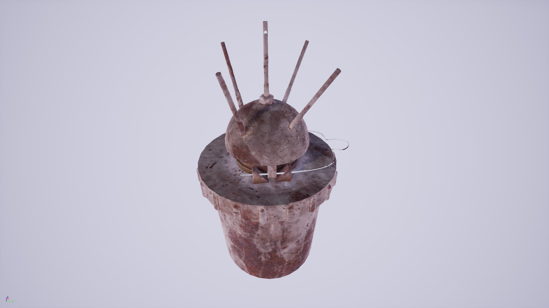 3D Valmara 69 Landmine - TurboSquid 1221064