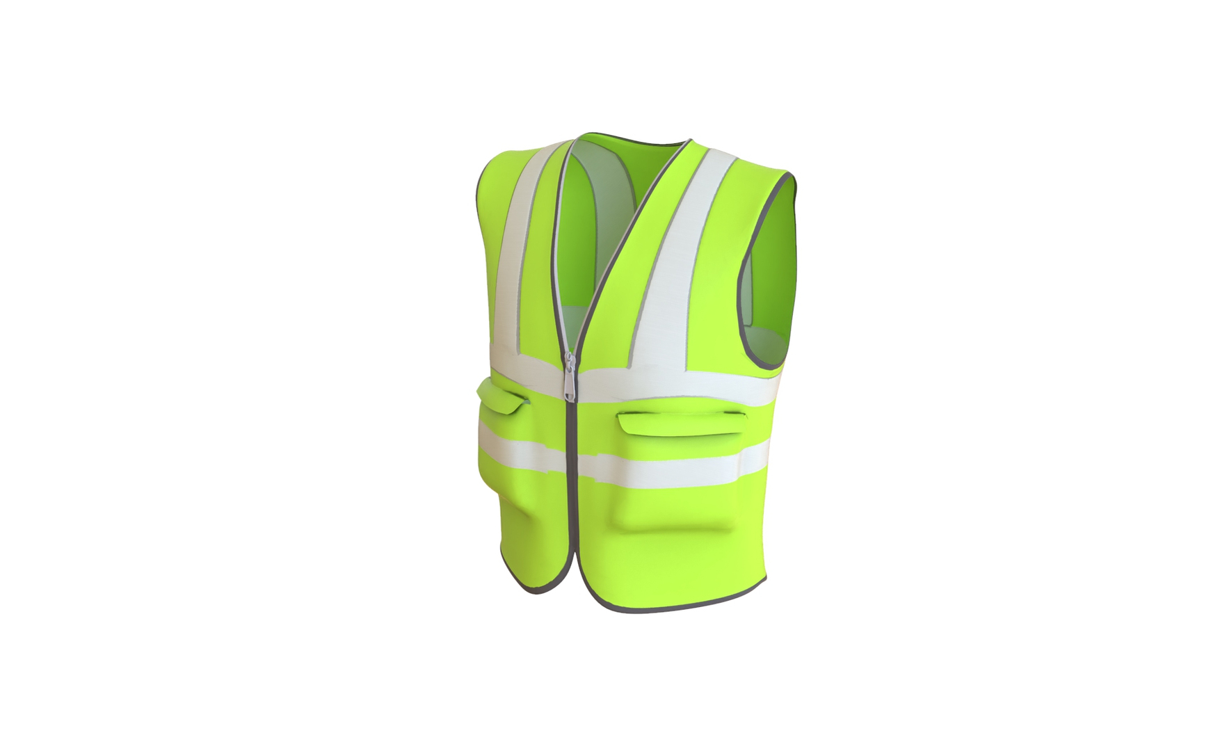 3D Realistic Worker Vest 004 Model - TurboSquid 2318919