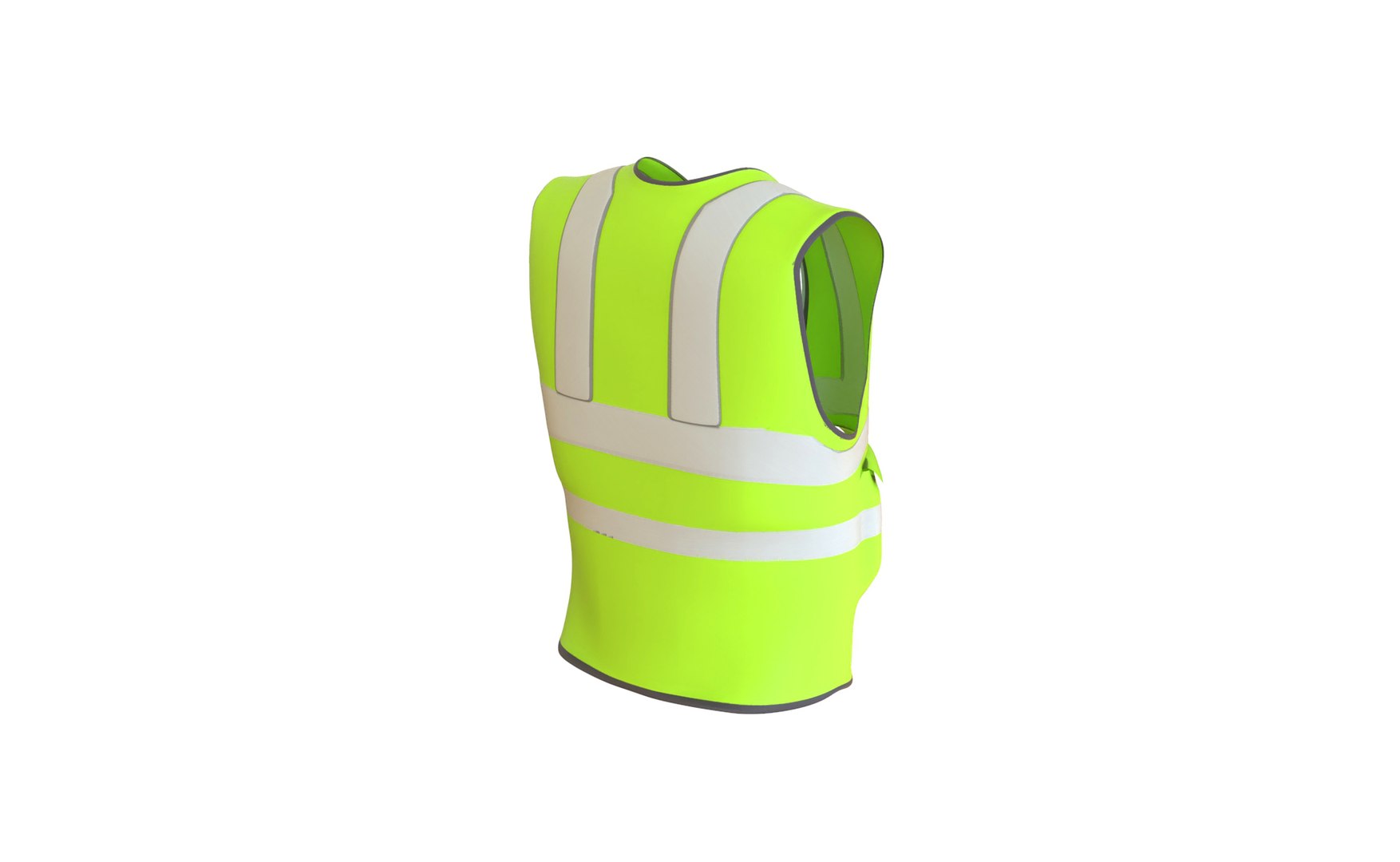 3D Realistic Worker Vest 004 Model - TurboSquid 2318919