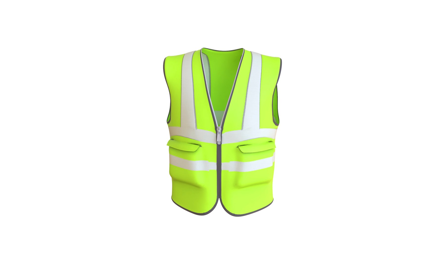 3D Realistic Worker Vest 004 Model - TurboSquid 2318919