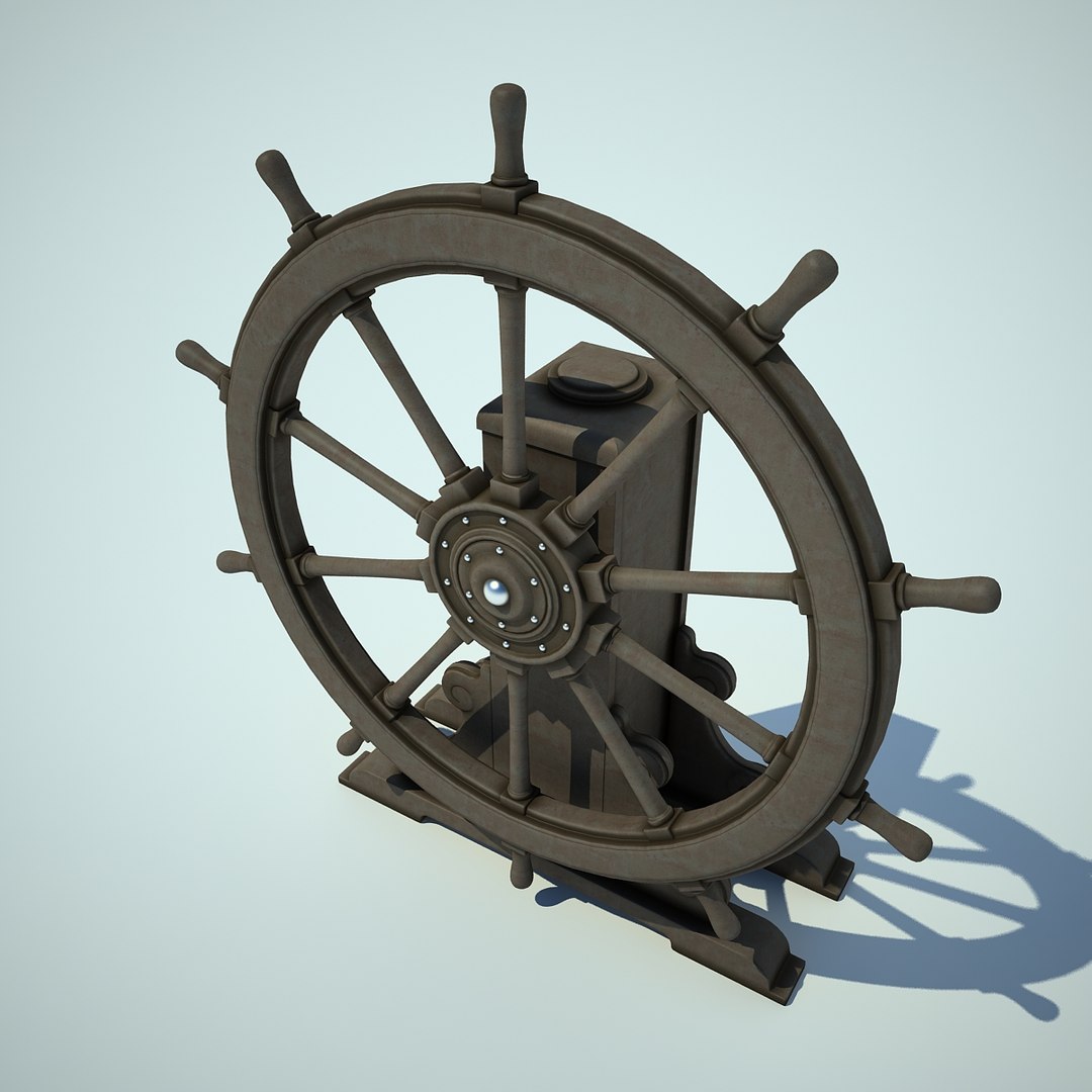 Ship Wheel 3d Max