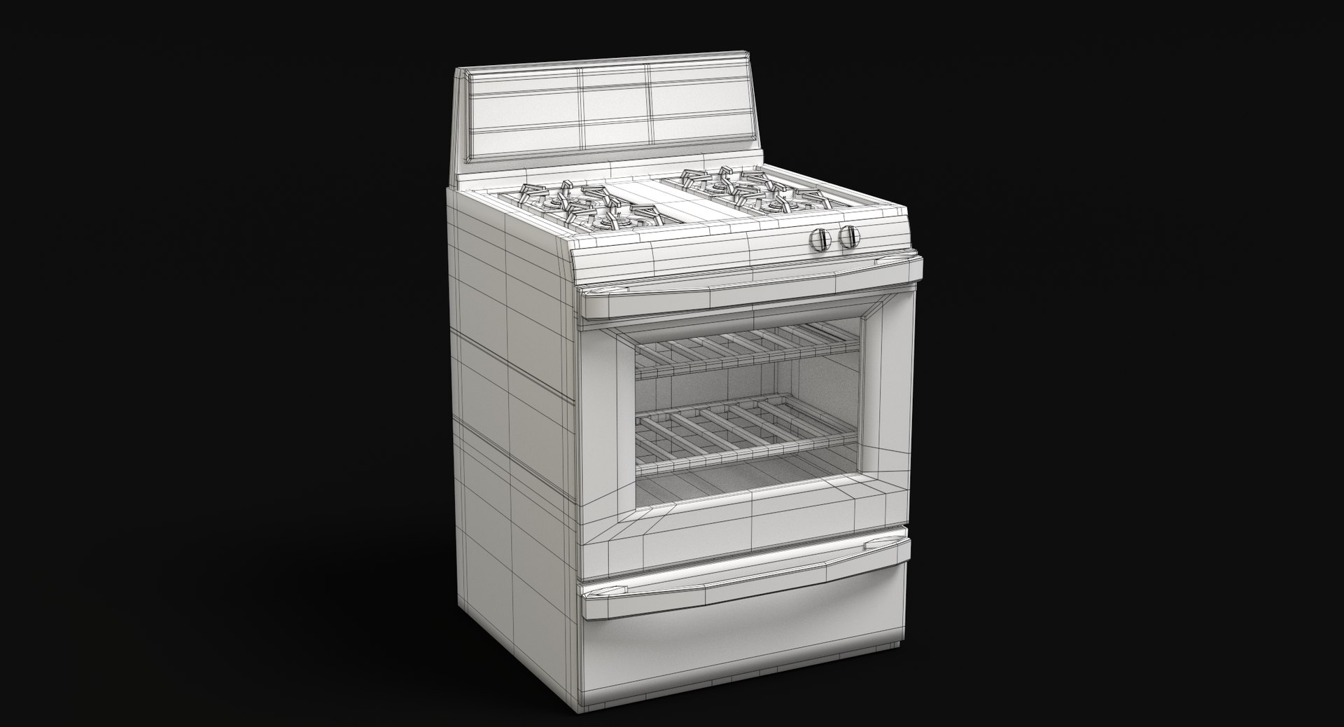 3d Stove Model