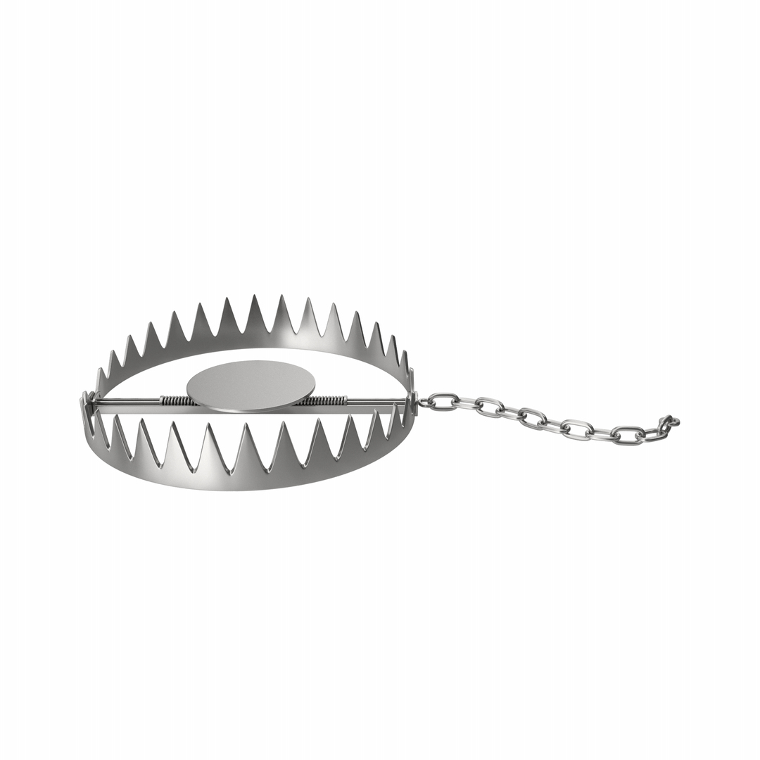 Bear Trap 3d Model Turbosquid 2063884