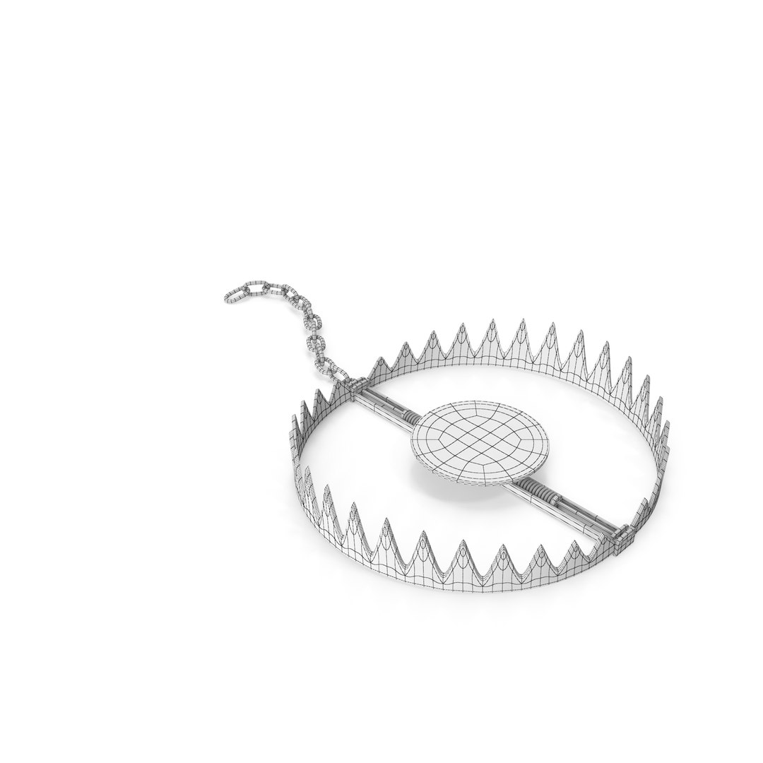 Bear Trap 3D Model - TurboSquid 2063884
