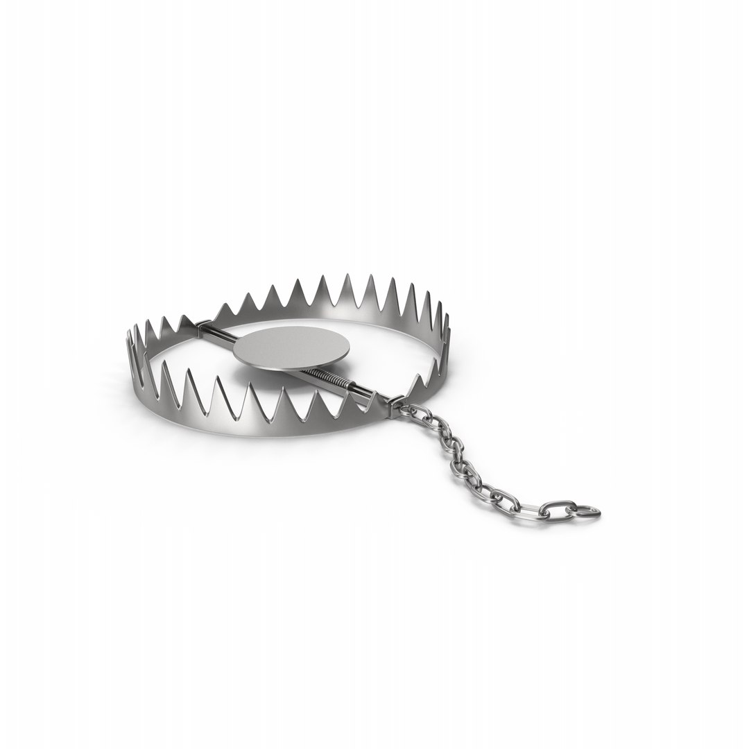 Bear Trap 3D Model - TurboSquid 2063884