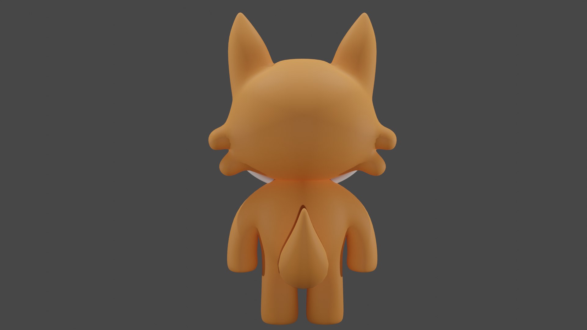 Cute Fox Model 3D - TurboSquid 2086898