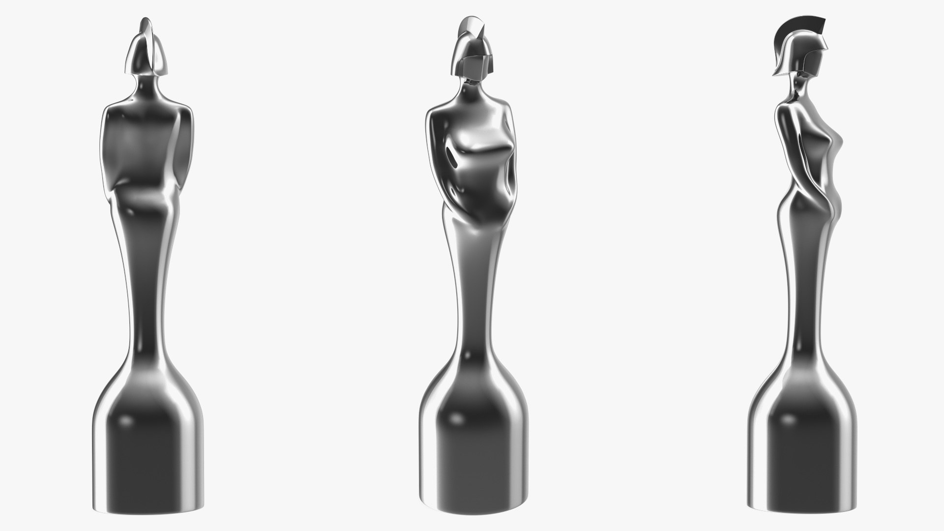 3D BRIT Award Trophy Glossy - TurboSquid 1718403