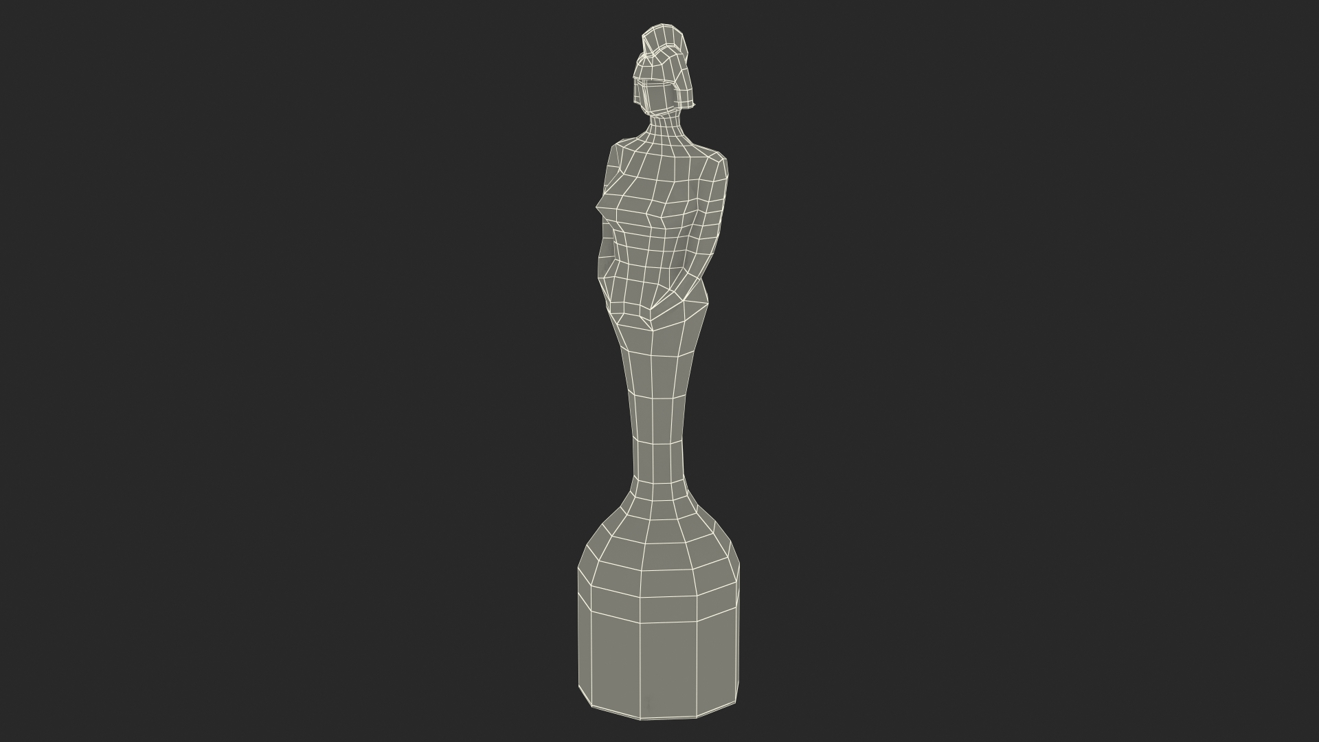 3D BRIT Award Trophy Glossy - TurboSquid 1718403