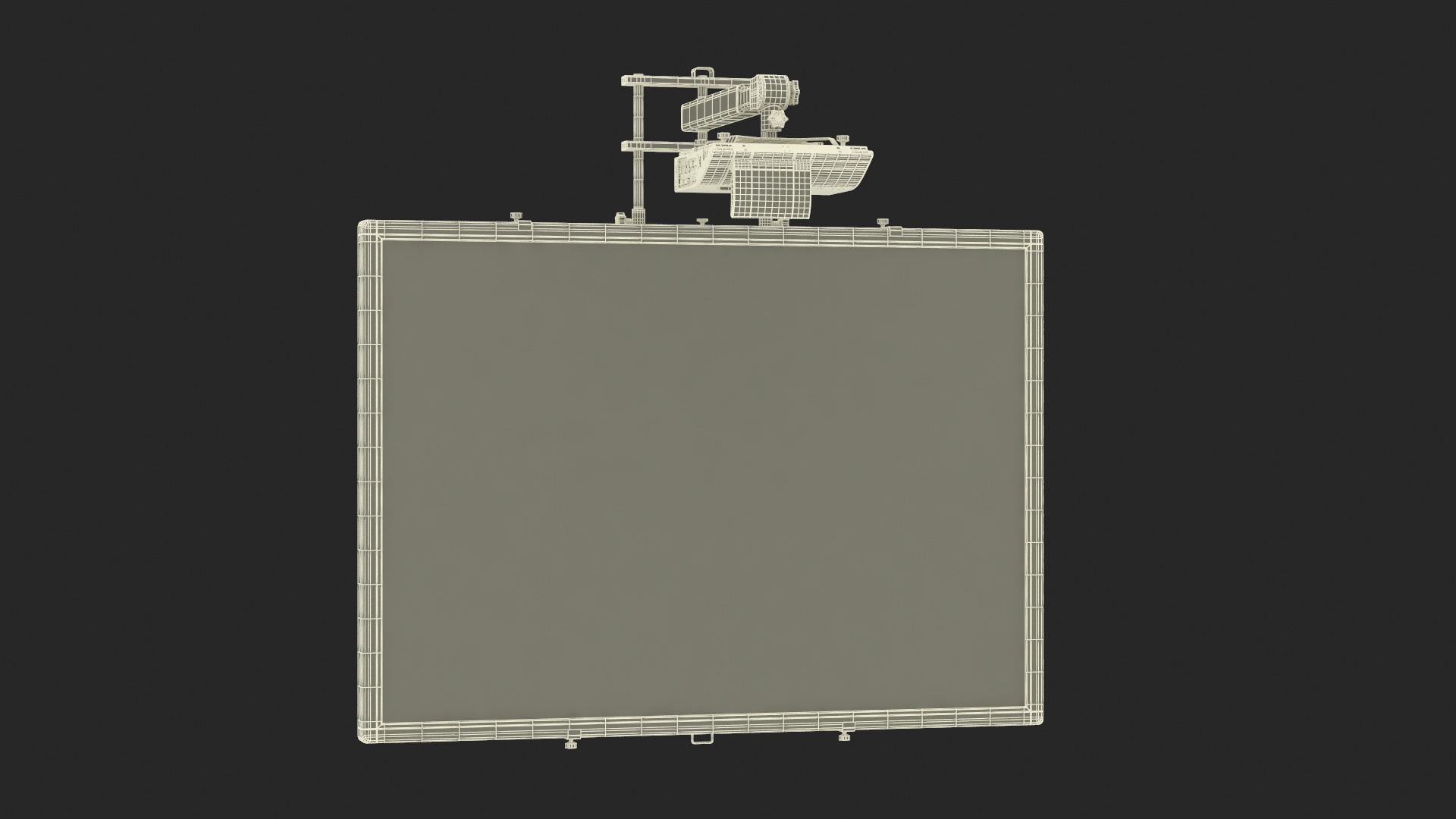3D Hitachi Interactive Whiteboard - TurboSquid 2346008