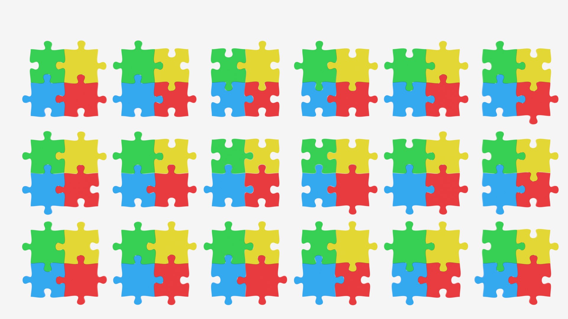 Jigsaw Puzzle Collection 3D Model - TurboSquid 1854243