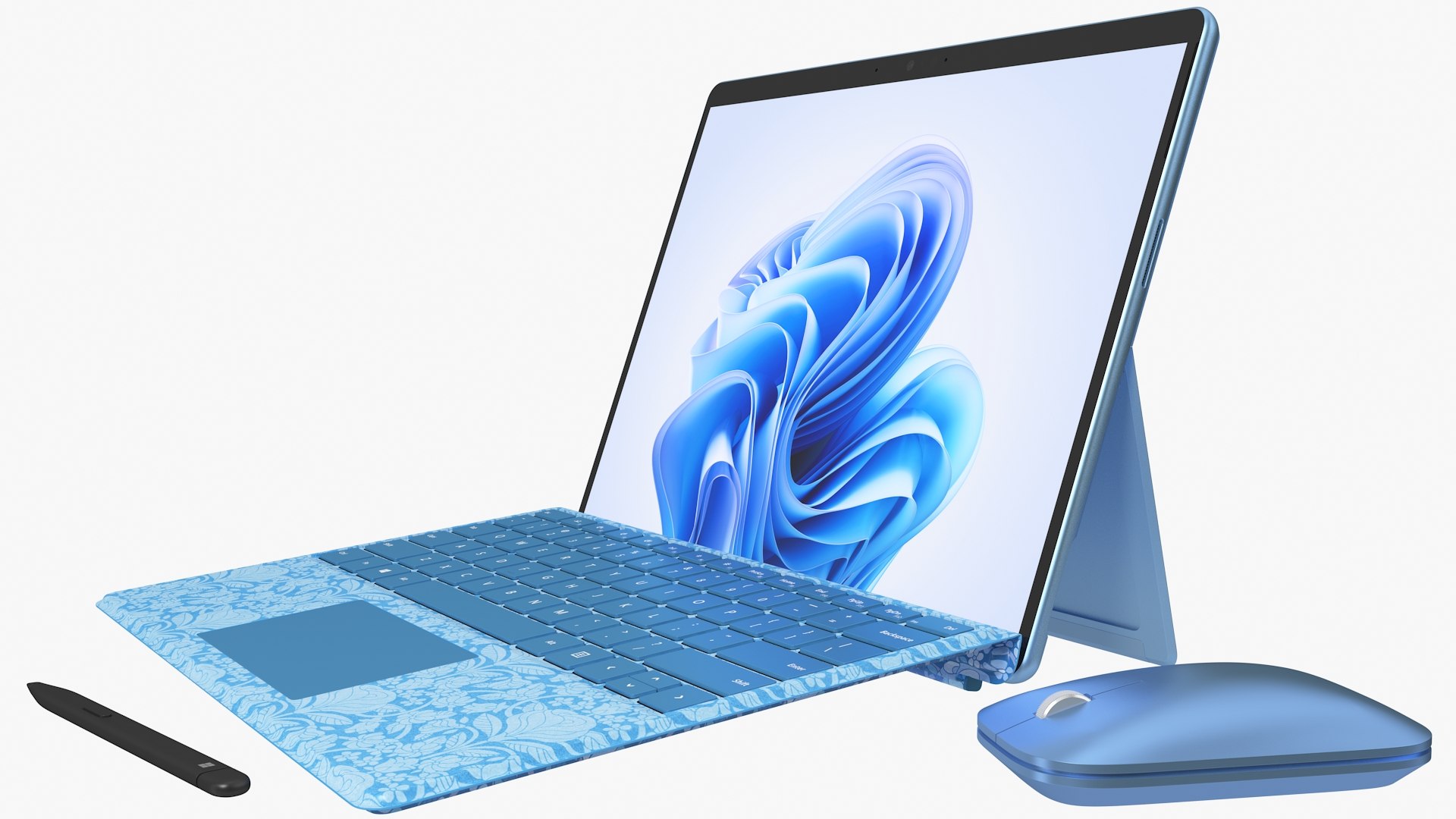 modèle 3D de Microsoft Surface Pro 9 with Signature Type Cover Mobile ...