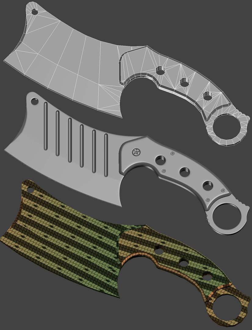 Ready Cleaver Model - TurboSquid 1164729