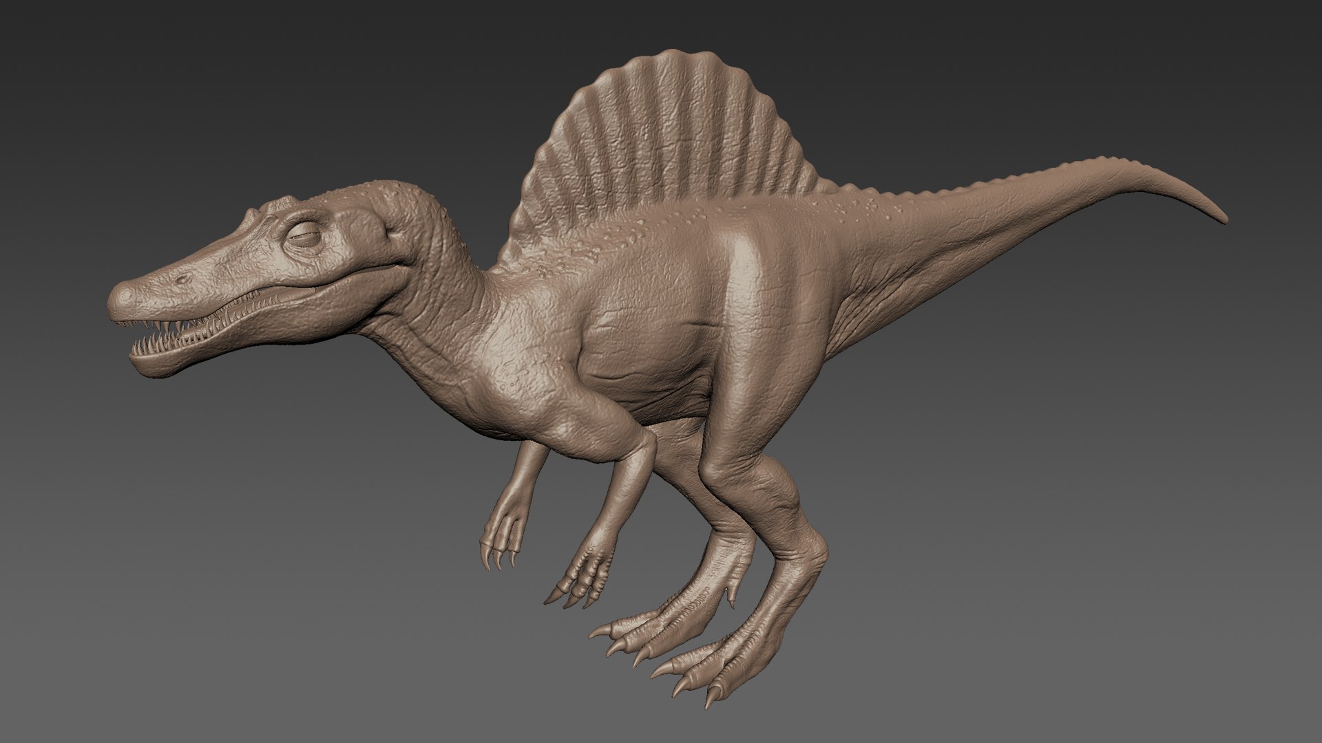 Spinosaurus - Rigged And Animated 3D - TurboSquid 1771162