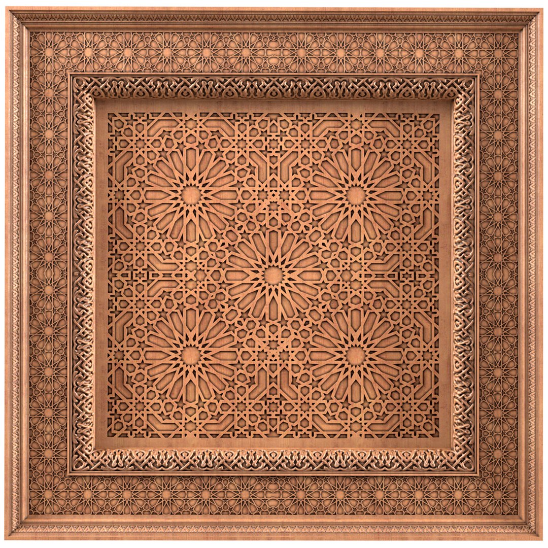 Arabic Oriental Classic Ceiling Set 3D - TurboSquid 1972720