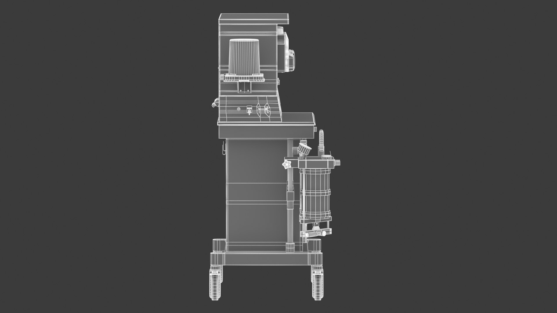 3D Medical Anesthesia Machine Model - TurboSquid 2363399
