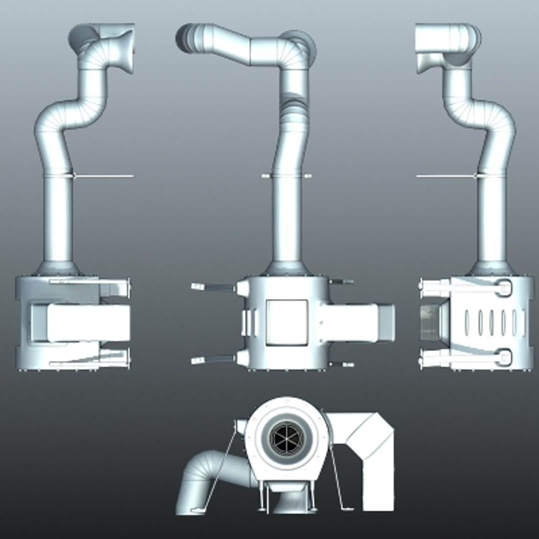 3d Model Ac Unit Architecture