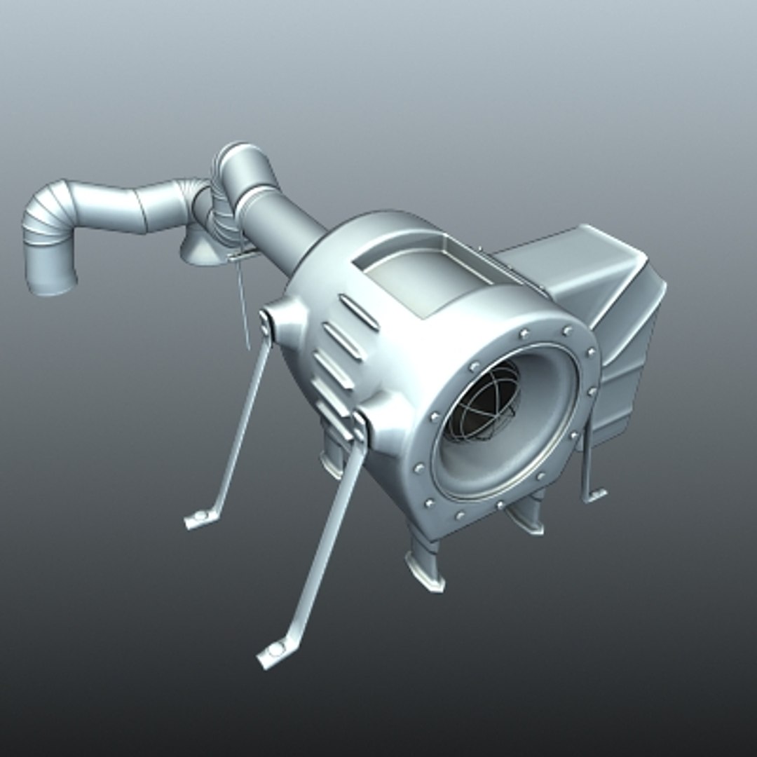 3d Model Ac Unit Architecture