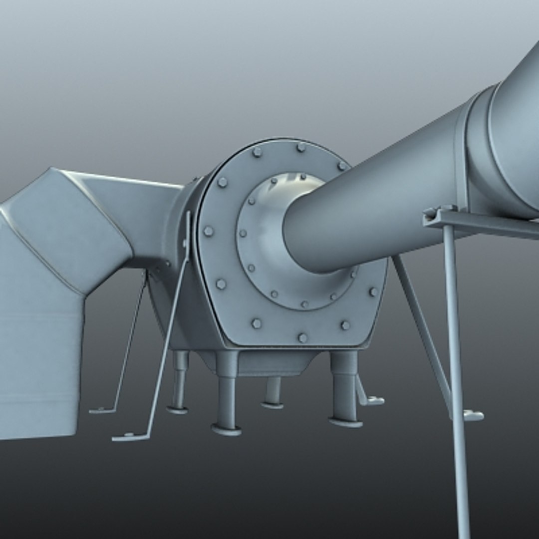 3d Model Ac Unit Architecture