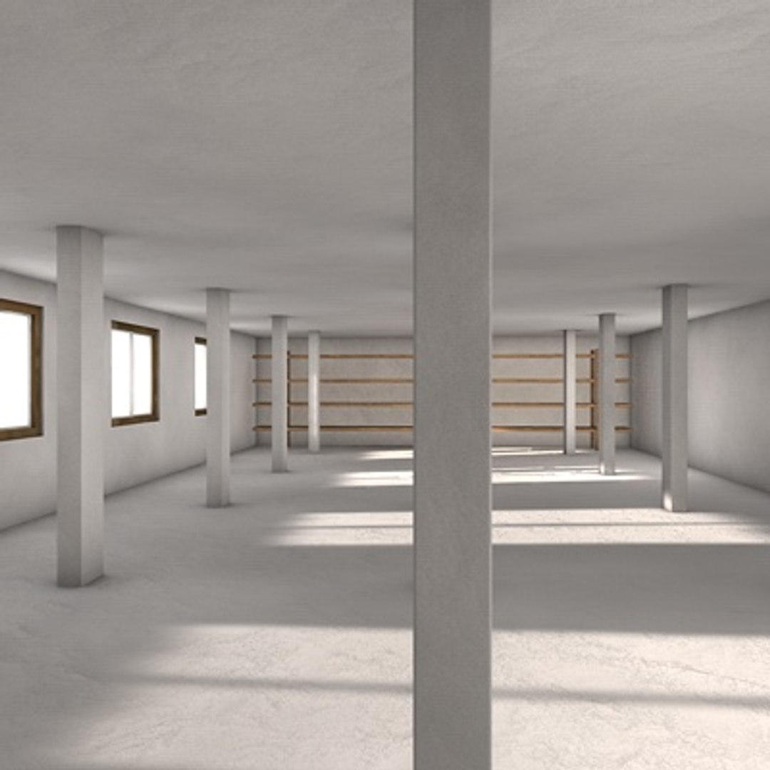 3d store storeroom model