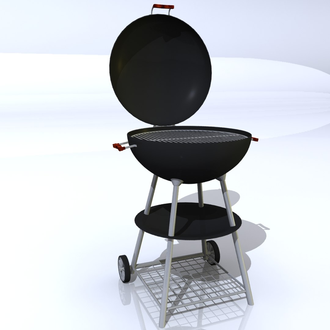 Grill Barbeque 3d Model