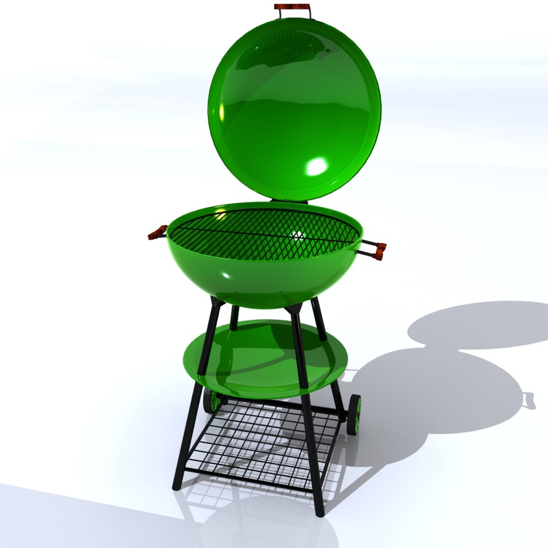 Grill Barbeque 3d Model