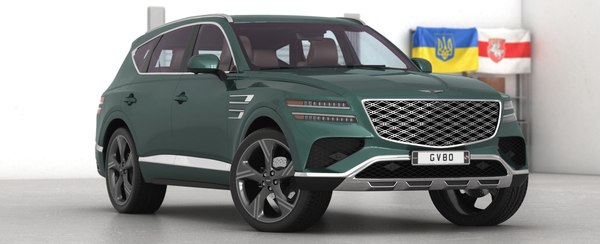 modelo 3d Génesis GV80 2024 Con Interior - TurboSquid 2240136