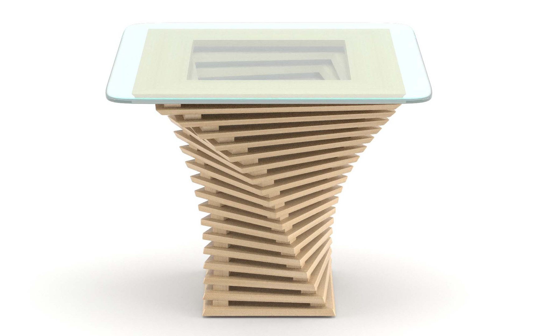 Wooden Table Parametric Model - TurboSquid 1663277