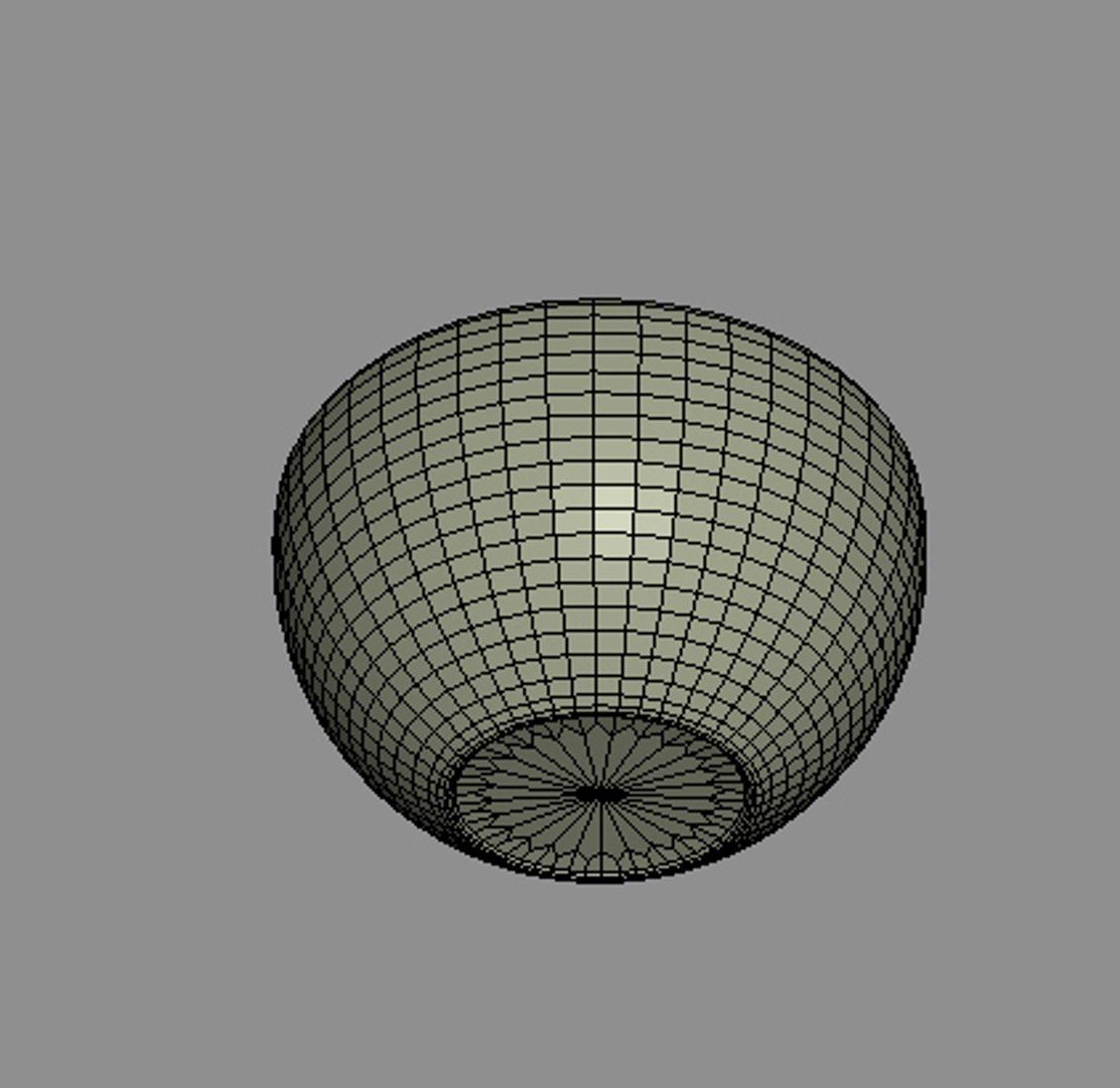 3d Bowl Model