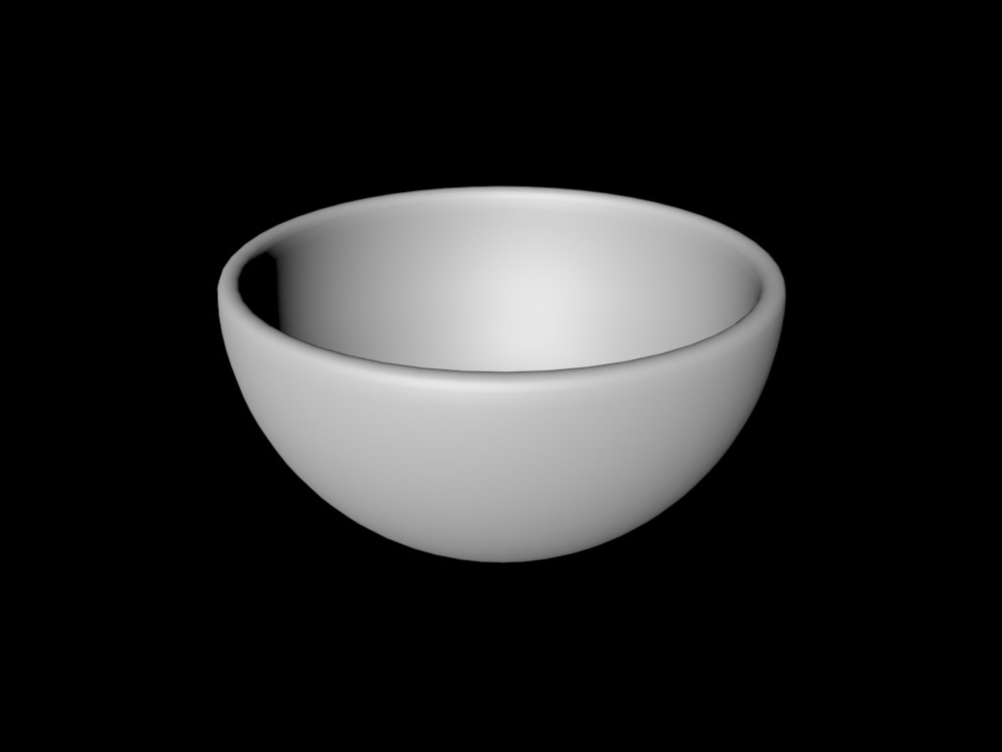 3d Bowl Model