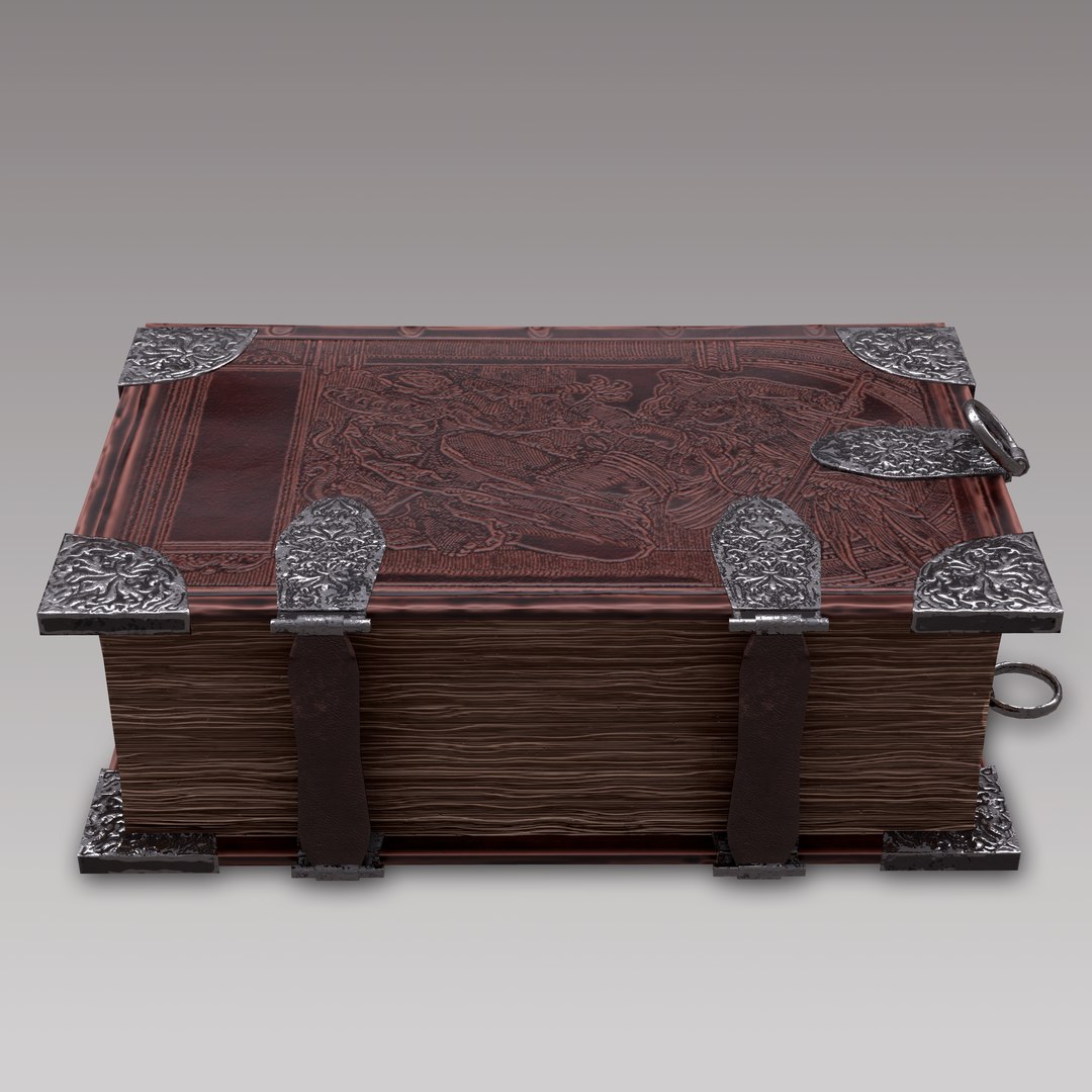 3D Model Book - TurboSquid 1302407