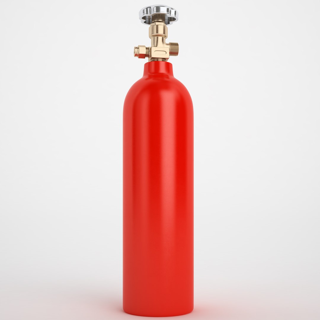 Oxygen Gas Model - TurboSquid 1670376